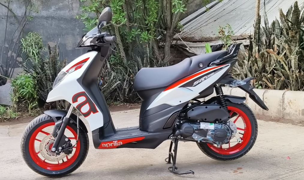 Aprilia SR 175 Rilis : Skutik Baru Tampilan Mirip Honda BeAT, Segini ...